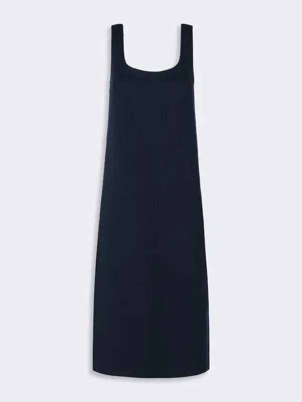 Max Mara Wool-blend Drap Midi Dress