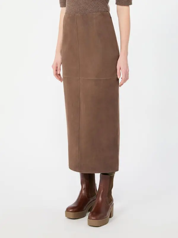 Max Mara Suede Skirt