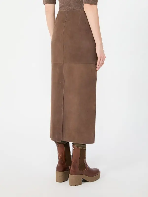 Max Mara Suede Skirt