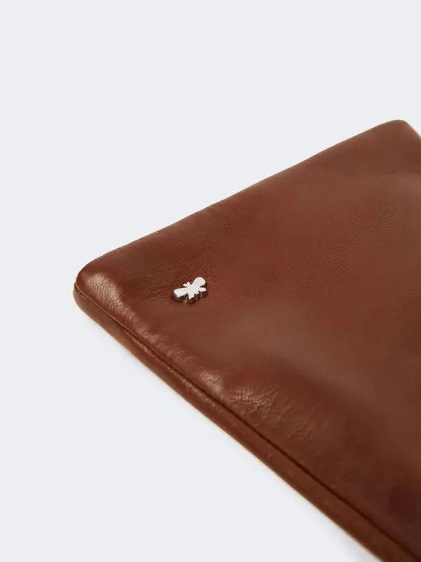 Max Mara Short Nappa Leather Gloves