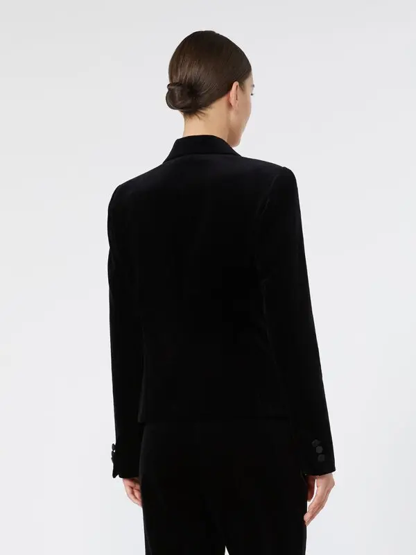 Max Mara Velvet Tuxedo Jacket