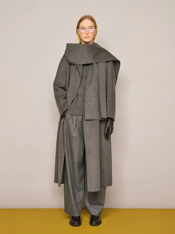 Max Mara Long Double Wool Coat