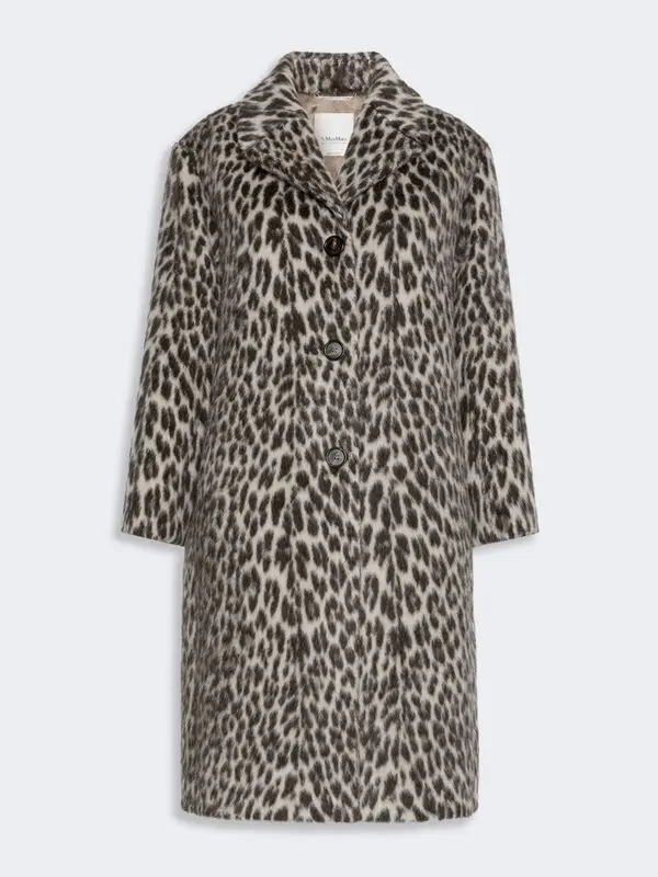 Max Mara Soft-textured Jacquard Coat