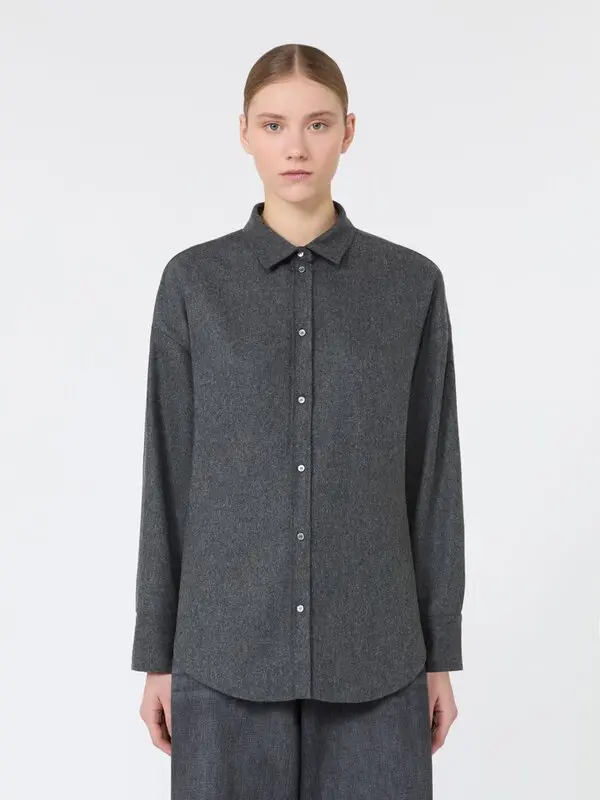 Max Mara Wool Flannel Shirt