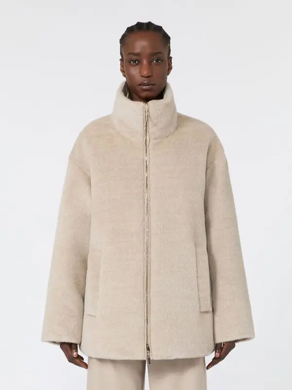 Max Mara Reversible Wool And Alpaca Puffer Jacket