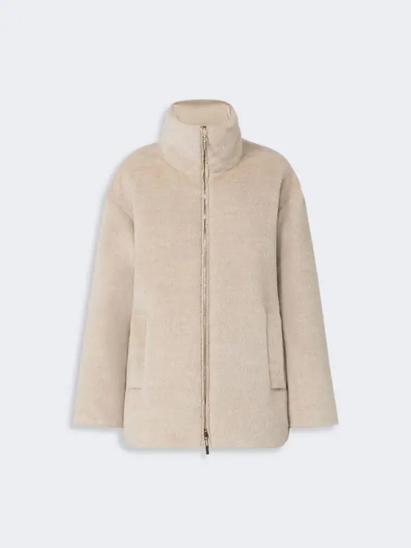 Max Mara Reversible Wool And Alpaca Puffer Jacket