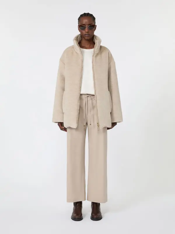 Max Mara Reversible Wool And Alpaca Puffer Jacket
