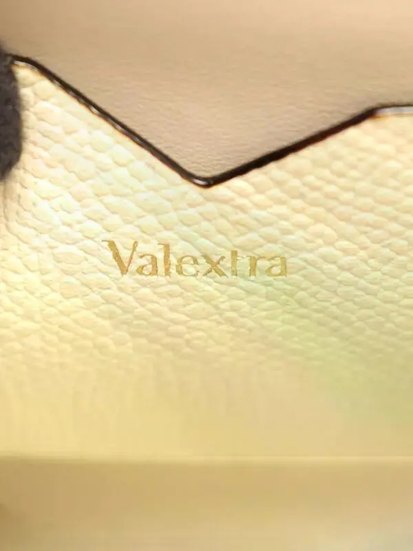 VALEXTRA VINTAGE 2020s Micro Iside Tote Bag