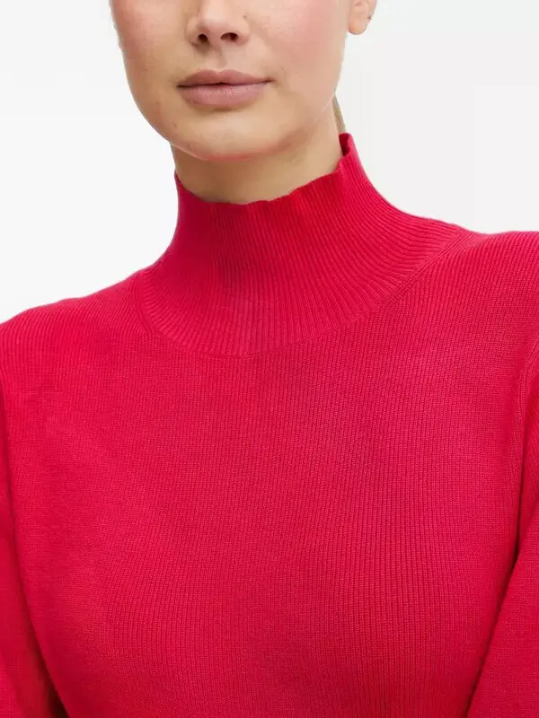 SPORTALM Ribbed-knit High-neck Sweater