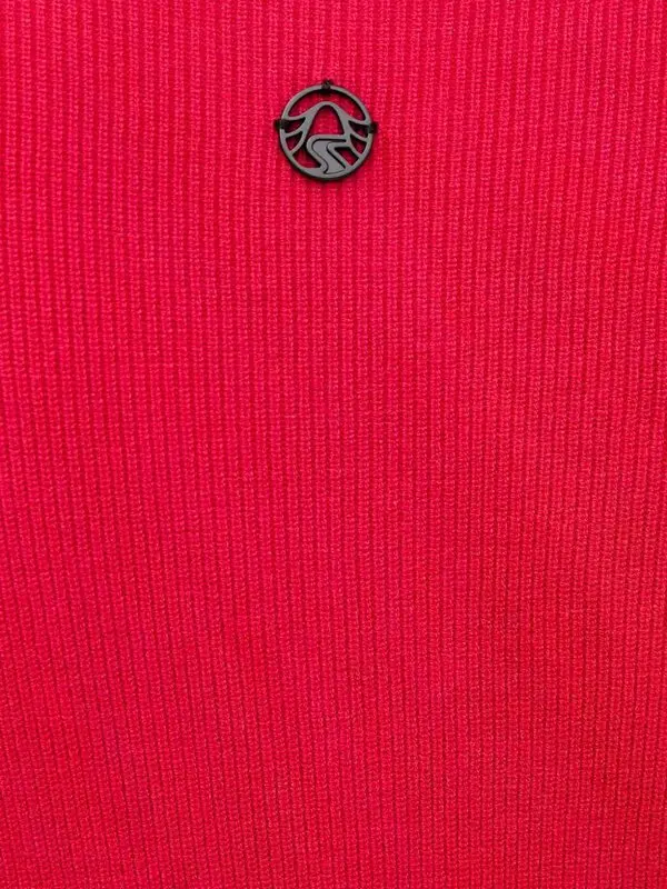 SPORTALM Ribbed-knit High-neck Sweater