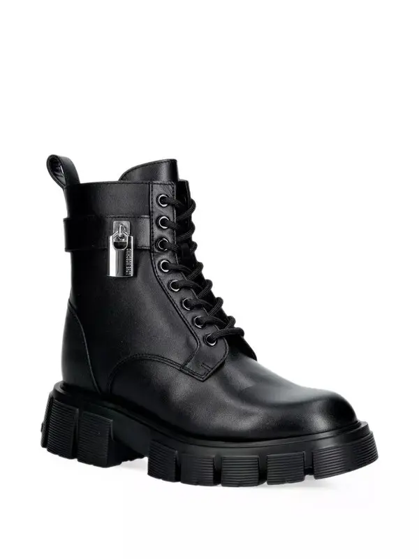 Moschino Padlock-detail Chunky-sole Boots
