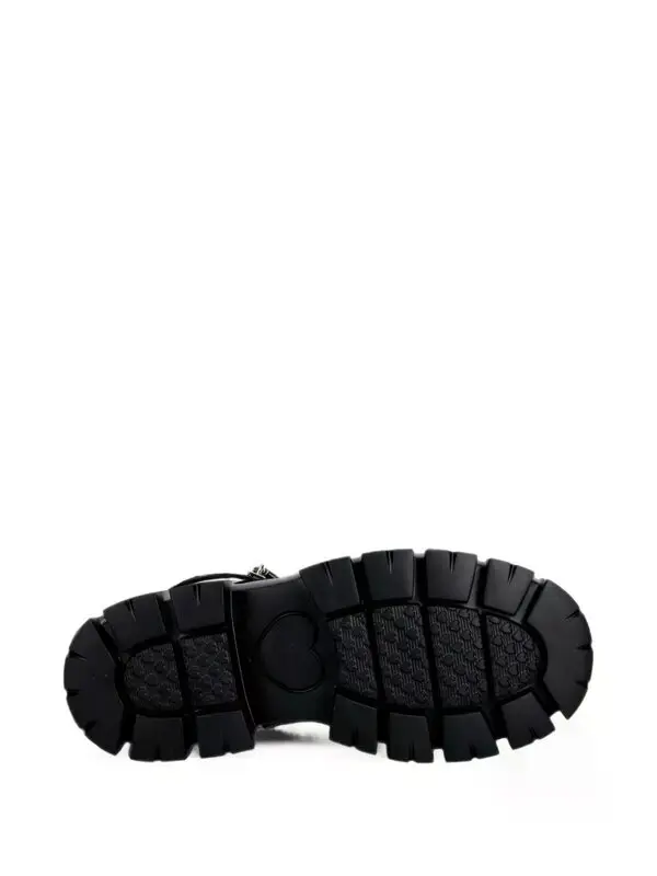 Moschino Padlock-detail Chunky-sole Boots
