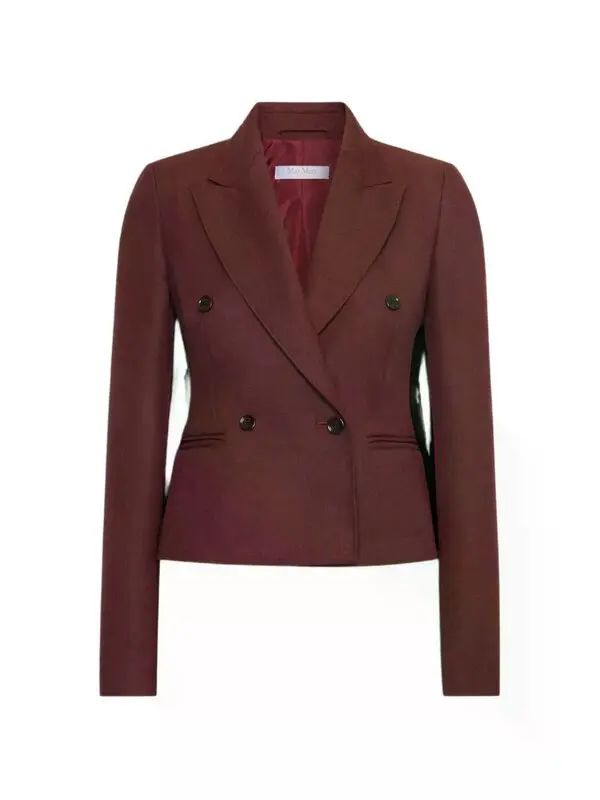 Max Mara Double-breasted Peak-lapel Jacket