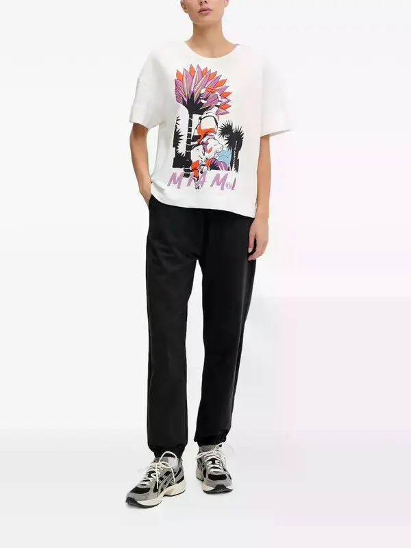 SPORTALM Graphic-print Sequin-embellished Sweatshirt