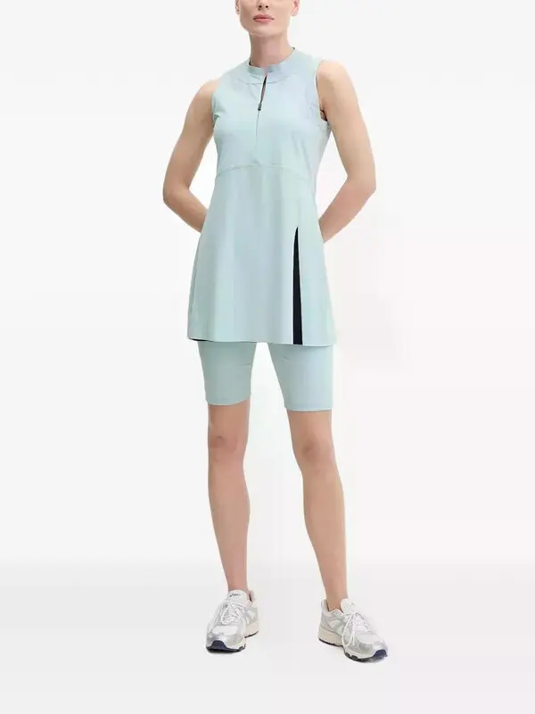 SPORTALM Zip-up Sleeveless Mini Dress