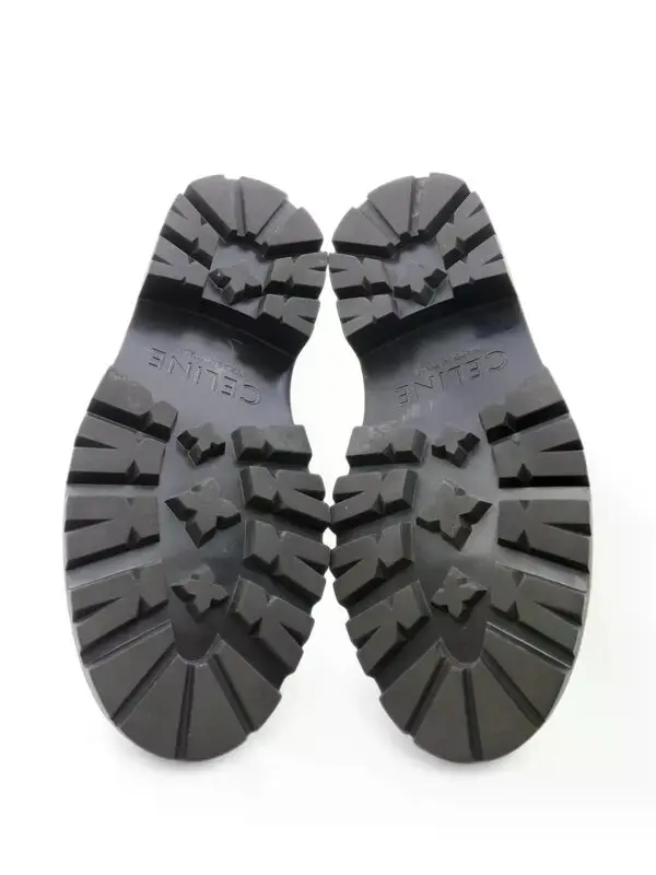 Celine 2010s Margaret Triomphe Loafers - Black