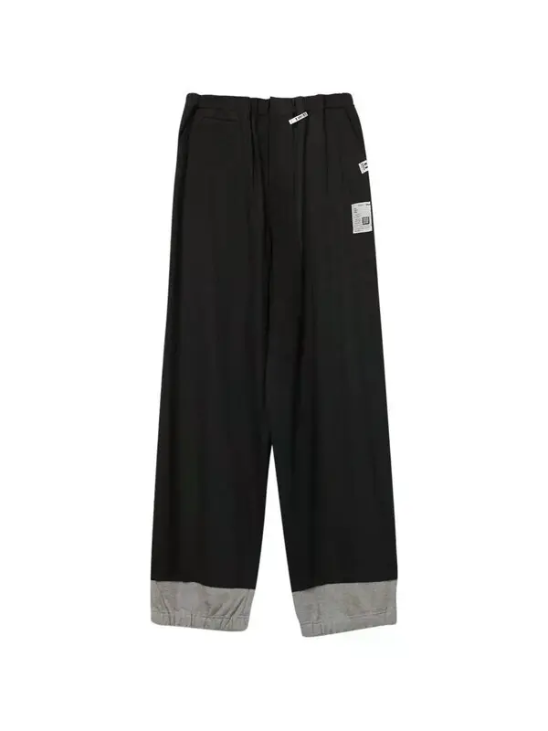 Mihara Yasuhiro Layered-hem Trousers