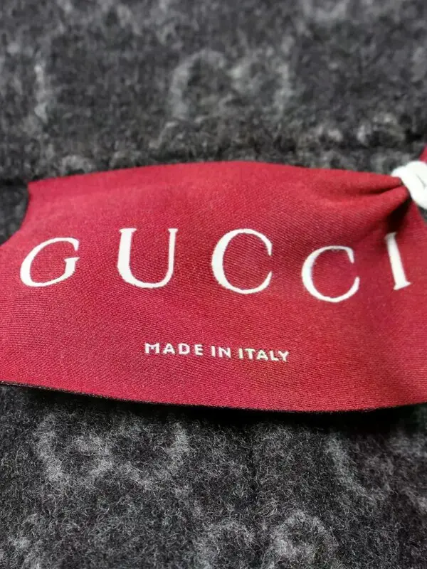 Gucci 2010s Logo-embroidered Hooded Jacket