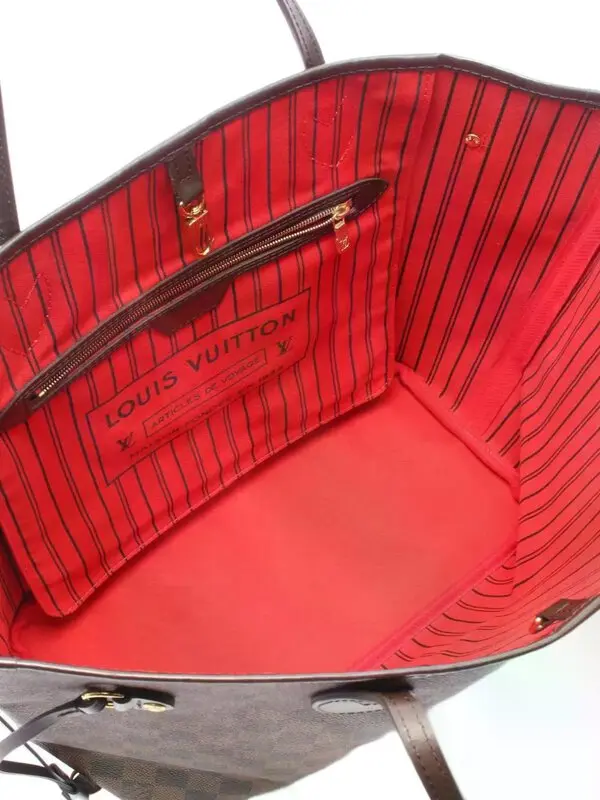 LOUIS VUITTON Mm 2020 Neverfull Damier Ebène Tote Bag - Brown
