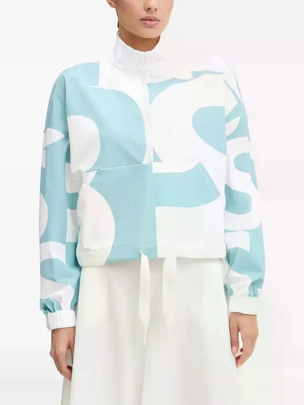 SPORTALM Logo-print Drawstring Jacket - Blue
