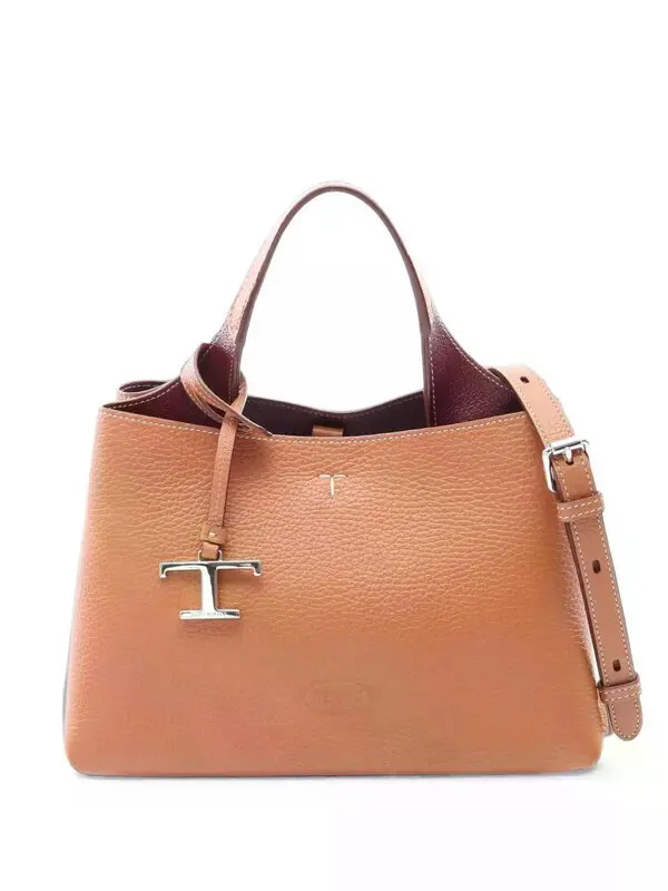 TOD'S 2010s Micro T-timeless Tote Bag - Brown