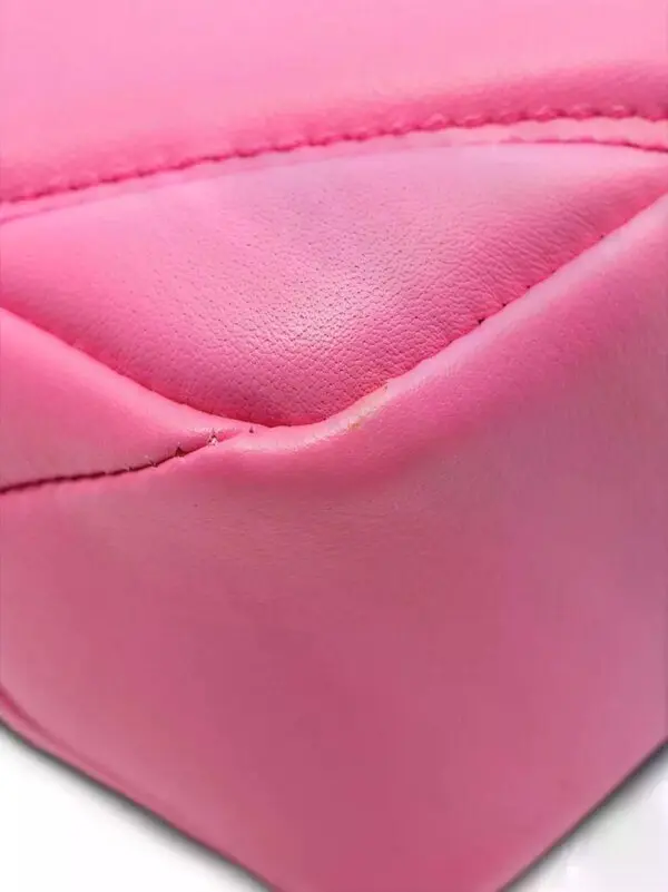 BVLGARI 2010s Serpenti Cabochon Chain Tote Bag
