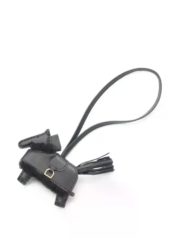 Hermès 2025 Pm Rodeo Bag Charm - Black