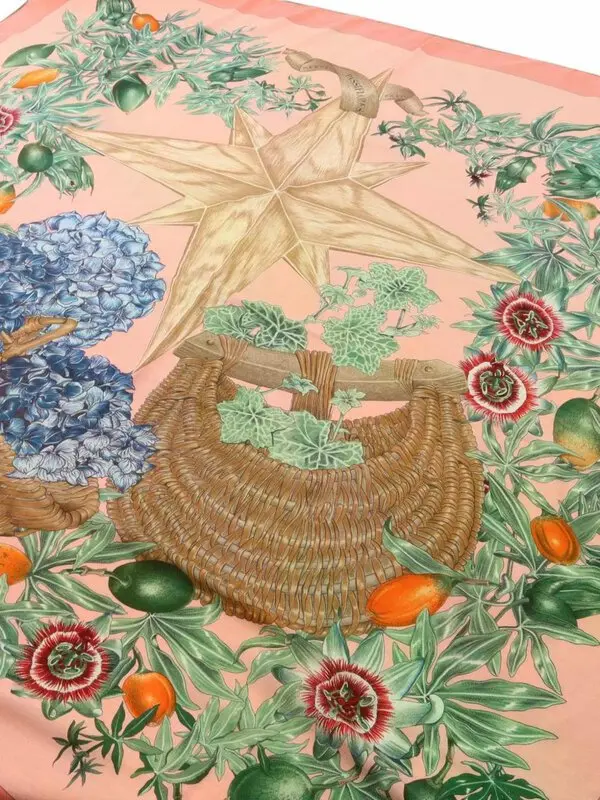 Hermès 2010s Passiflores Scarf