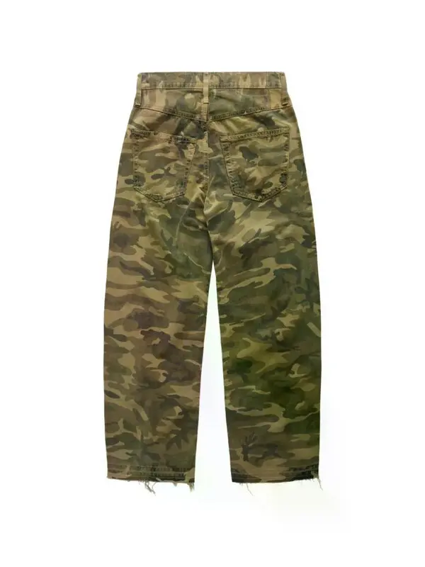 AMO Maria Cuflage-print Jeans