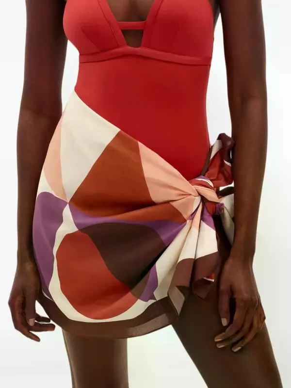 ERES Luisa Geometric-print Sarong