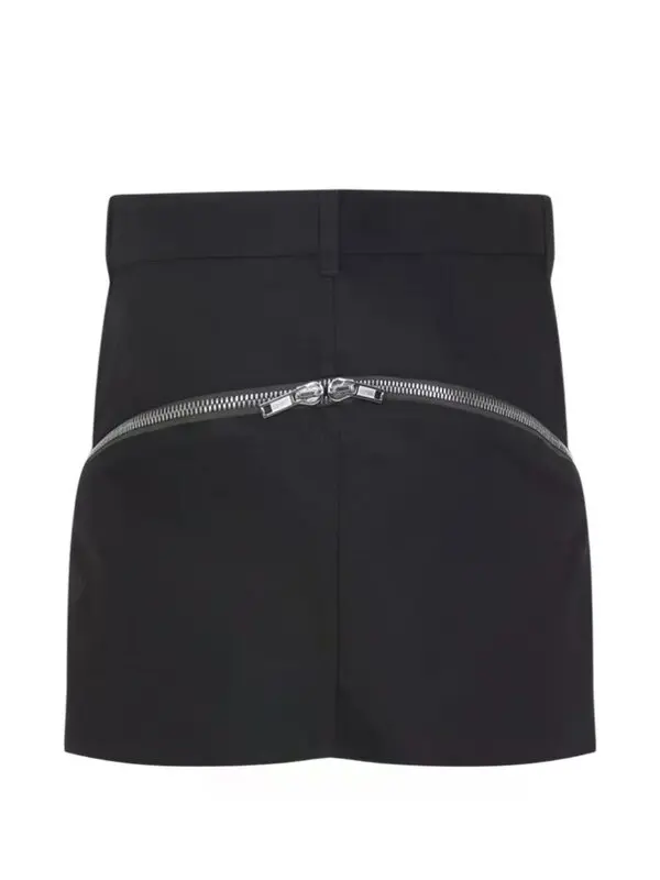 Rick Owens Bolan Banana Zip-detail Mini Skirt