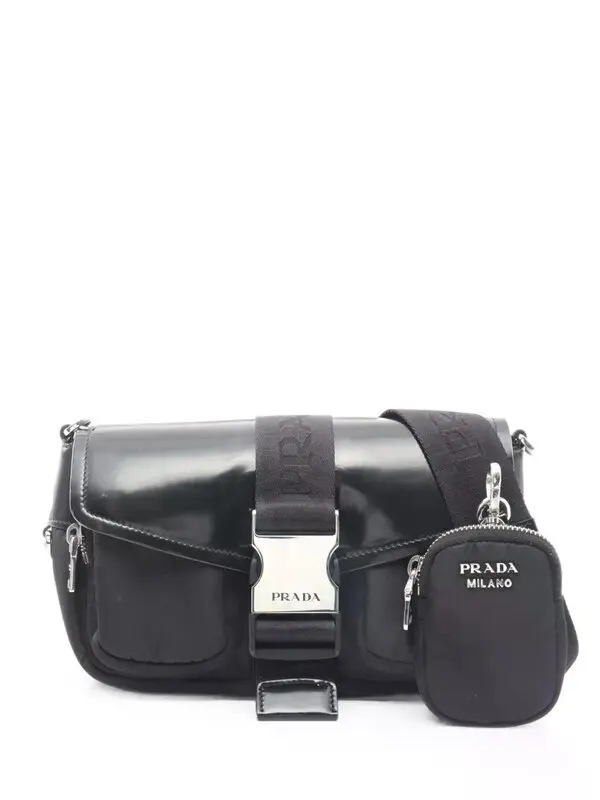 Prada 2010s Bucket Shoulder Bag - Black
