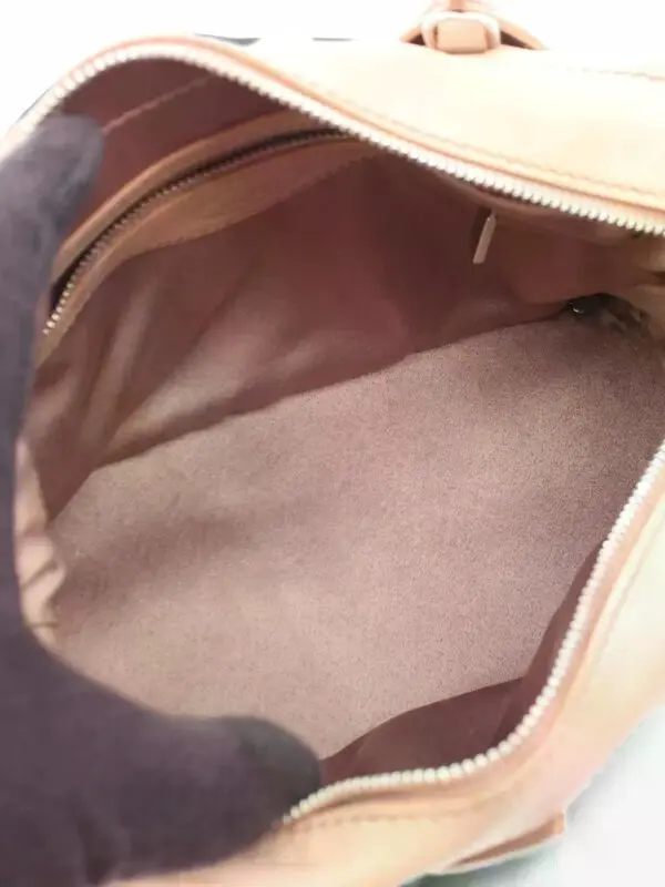 TOD'S 2000s Mini D-styling Leather Tote Bag