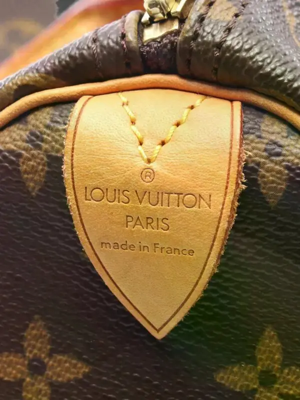 LOUIS VUITTON 2003 30 Speedy Monogram Tote Bag