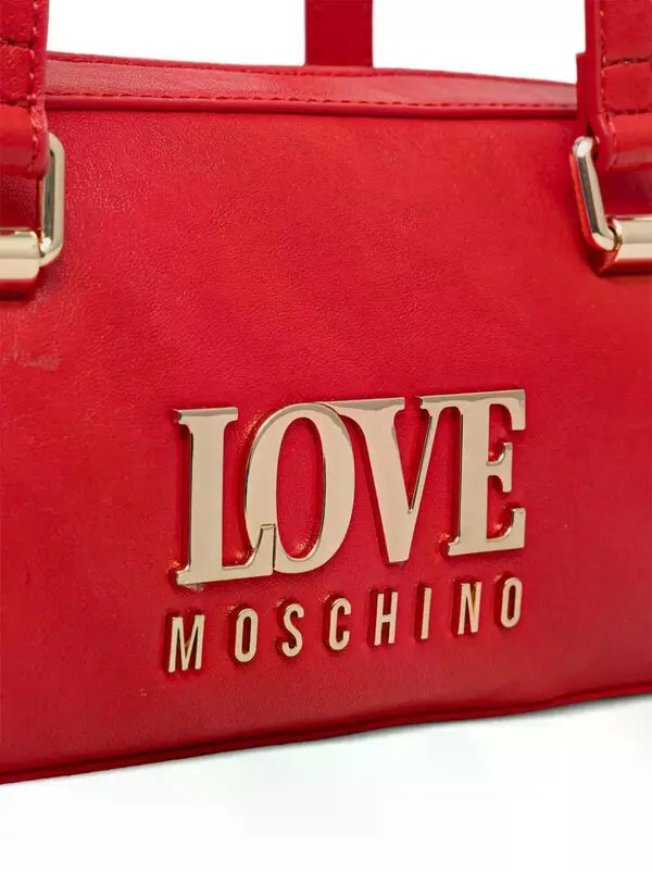 Moschino Logo-plaque Tote Bag