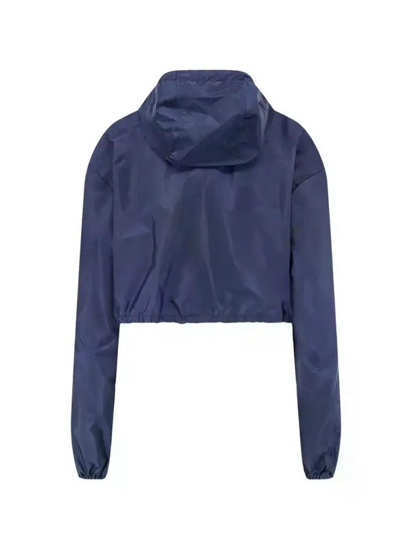 Miu Miu Cropped Recycled Nylon Jacket
