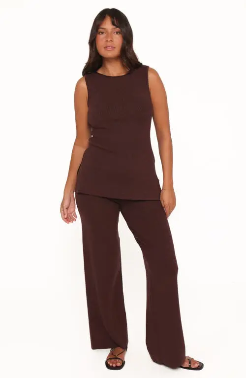 PETAL & PUP Beth 2-piece Knitted Pant Set