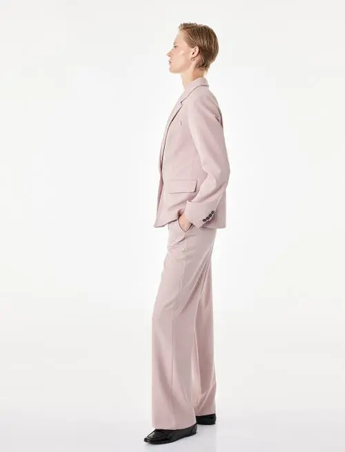 Koton Tailored Straight Leg Trousers With Pockets