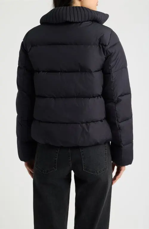 SAVE THE DUCK Soy Water Resistant Puffer Jacket - Black