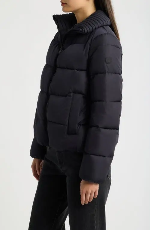 SAVE THE DUCK Soy Water Resistant Puffer Jacket - Black