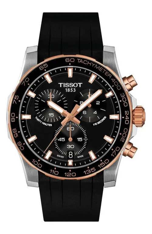 TISSOT Supersport Chrono Chronograph Watch - Black