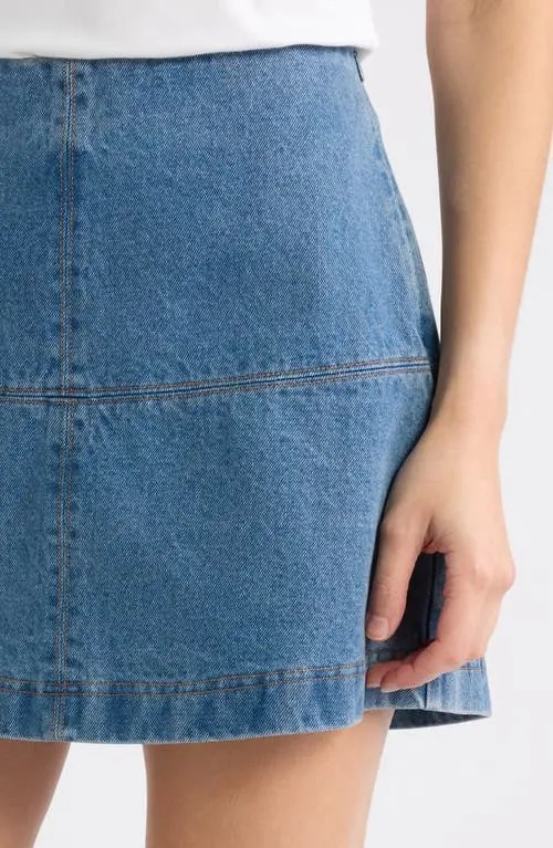 A.REN Adelin Denim Skirt