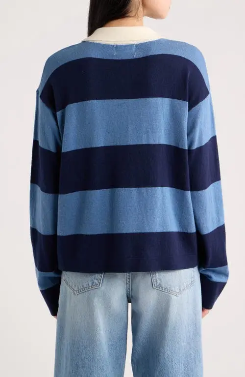 A.REN Peyton Rugby Polo Sweater