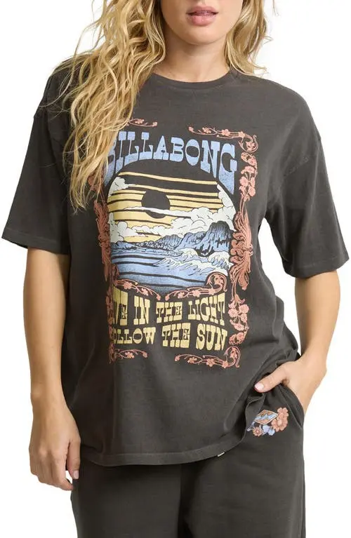 BILLABONG Walk With Us Cotton Graphic T-shirt