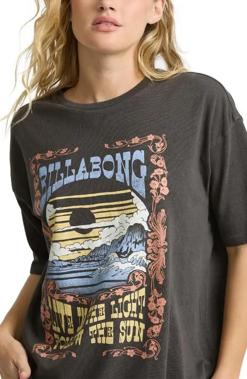 BILLABONG Walk With Us Cotton Graphic T-shirt