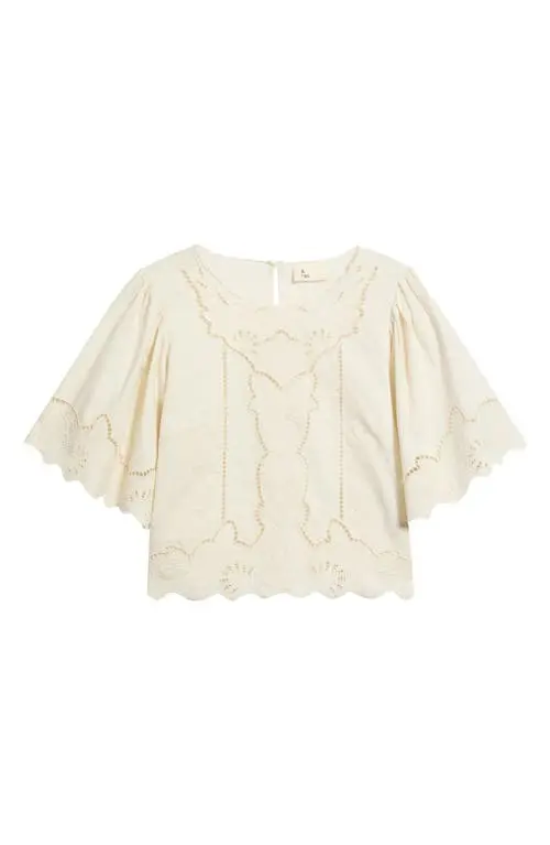 A.REN Cairo Embroidered Top