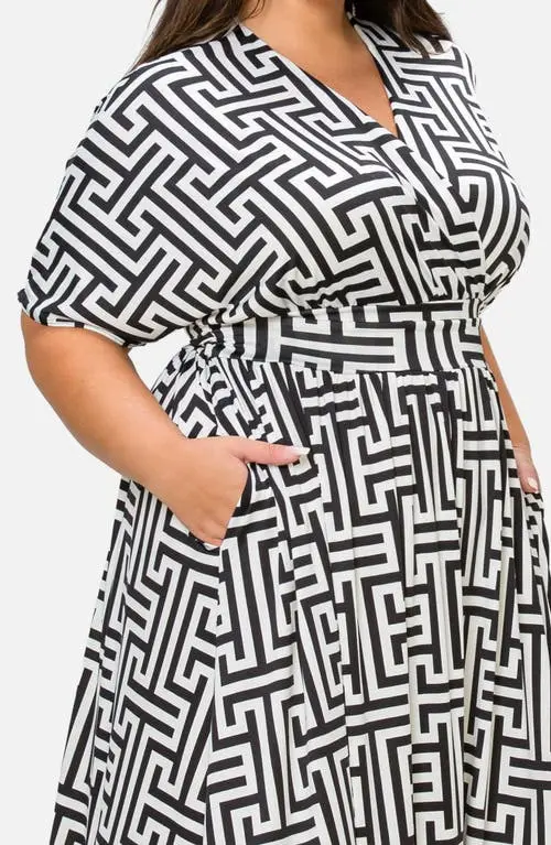 L I V D Katsia Empire Waist Maxi Dress