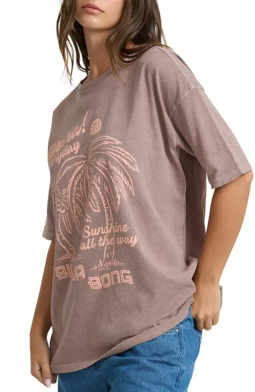 BILLABONG Surf N' Spray Cotton Graphic T-shirt