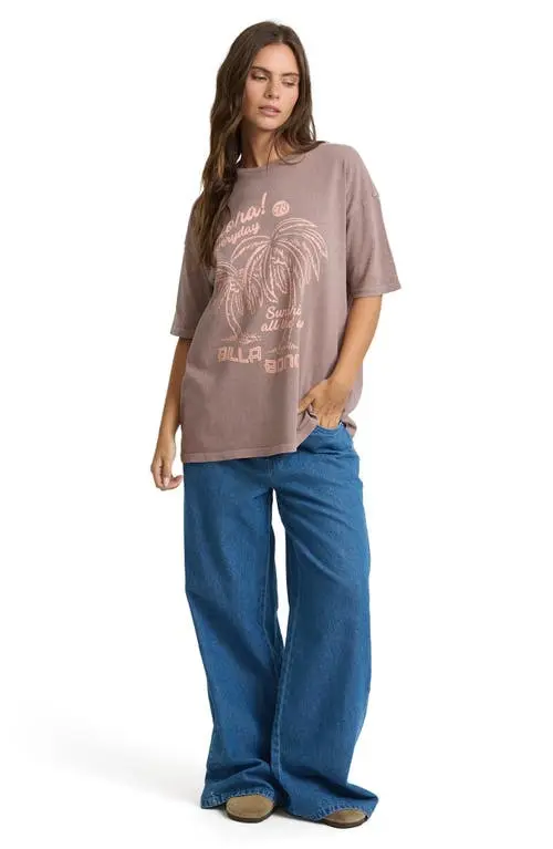 BILLABONG Surf N' Spray Cotton Graphic T-shirt