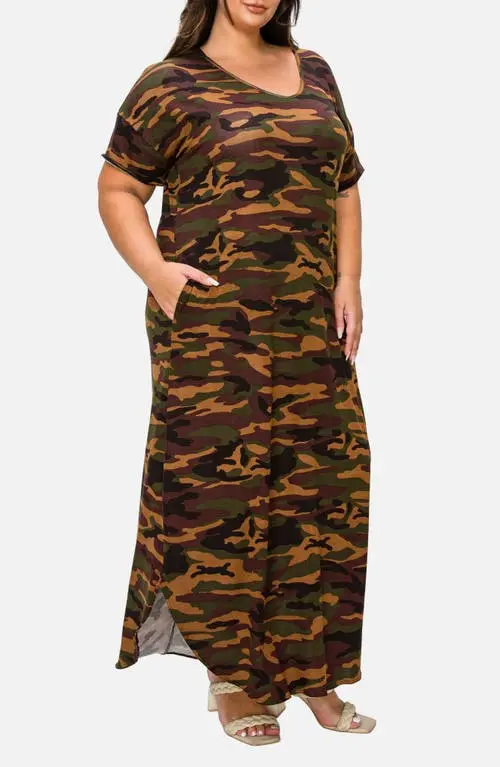 L I V D Katt Pocket Maxi Dress